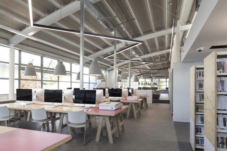 Harrow Library Fit Out Completes At UOW - Parkeray
