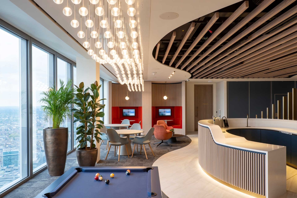 Parkeray Delivers Sky High Fit Out At 22 Bishopgate - Parkeray